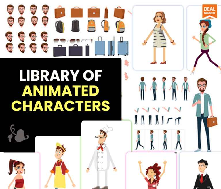 Library of Animated Characters