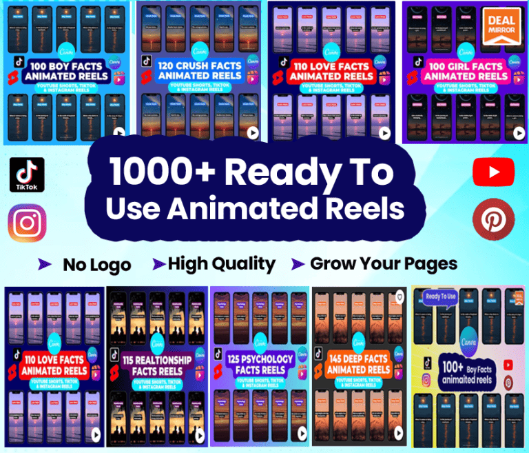 1000+ Canva Editable Animated Reels