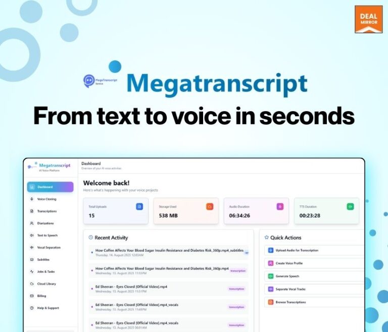 DealMirror - Lifetime Software Deals at Unbeatable Prices